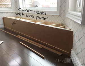 DIY Built-in Window Bench (part 1) - Pink Little NotebookPink Little ...